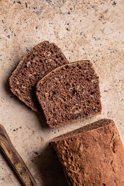 Easy Overnight Dark Rye Bread - Occasionally Eggs