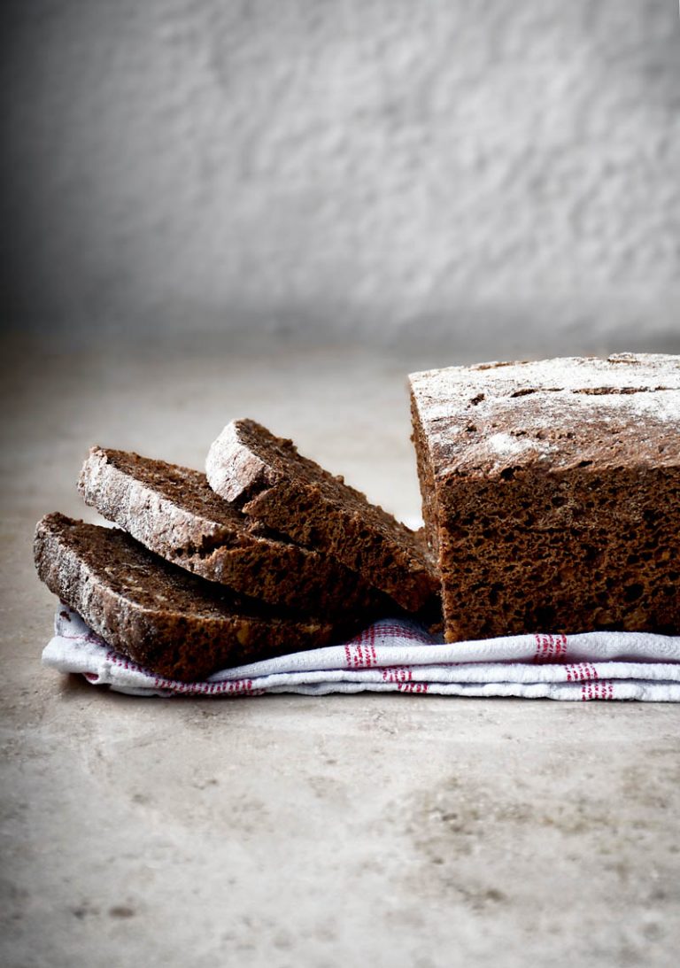 Easy Overnight Dark Rye Bread - Occasionally Eggs