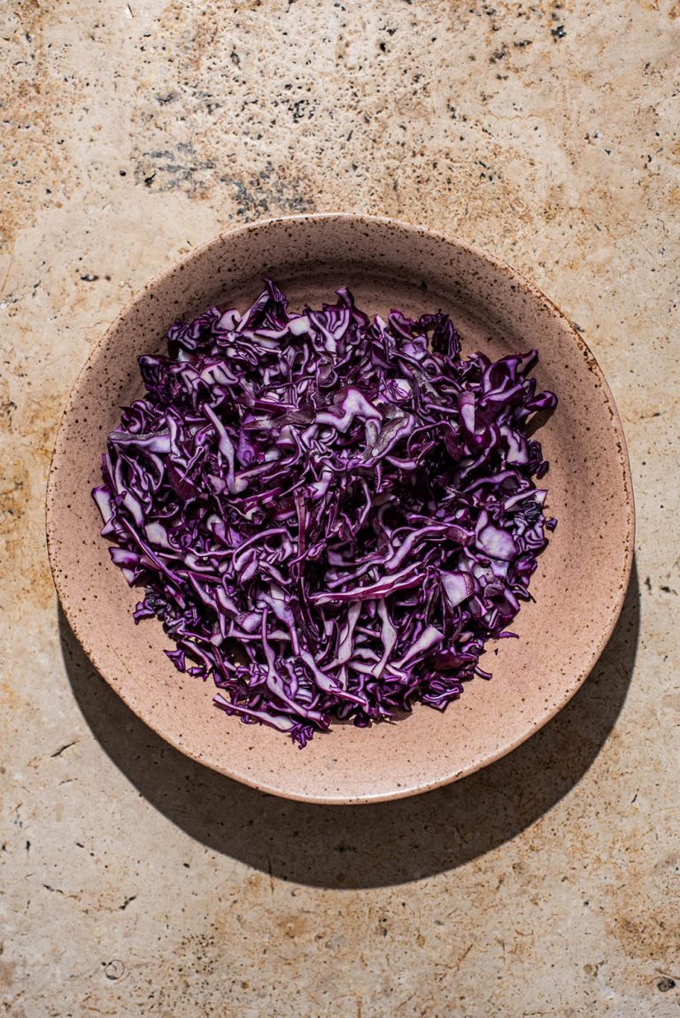 Red Cabbage Orange Salad - Occasionally Eggs