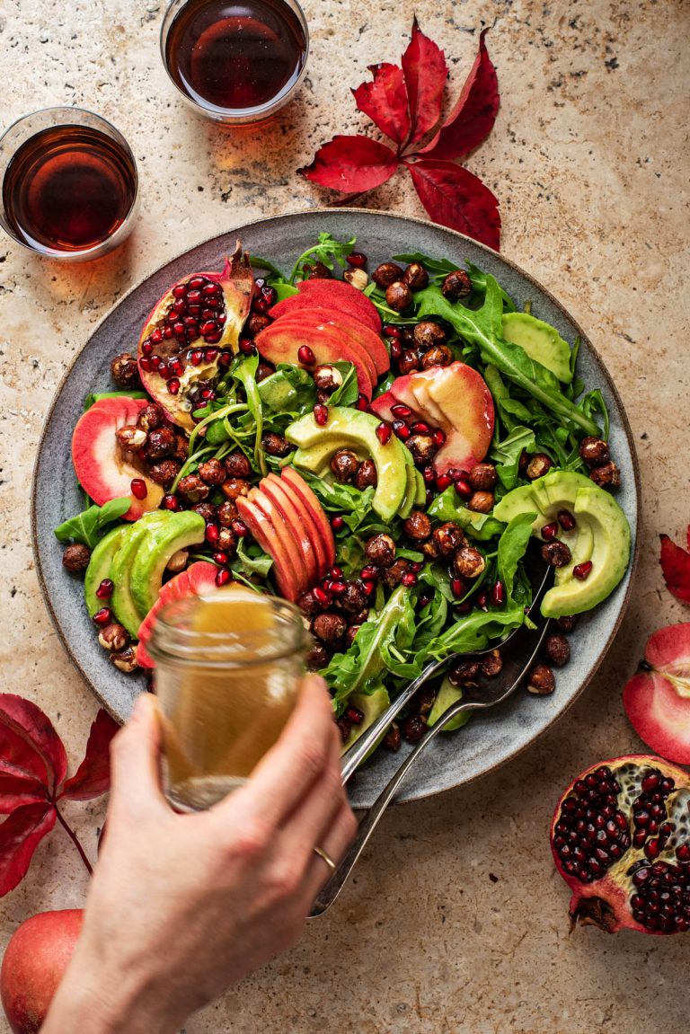 Autumn Crunch Apple Salad - Occasionally Eggs