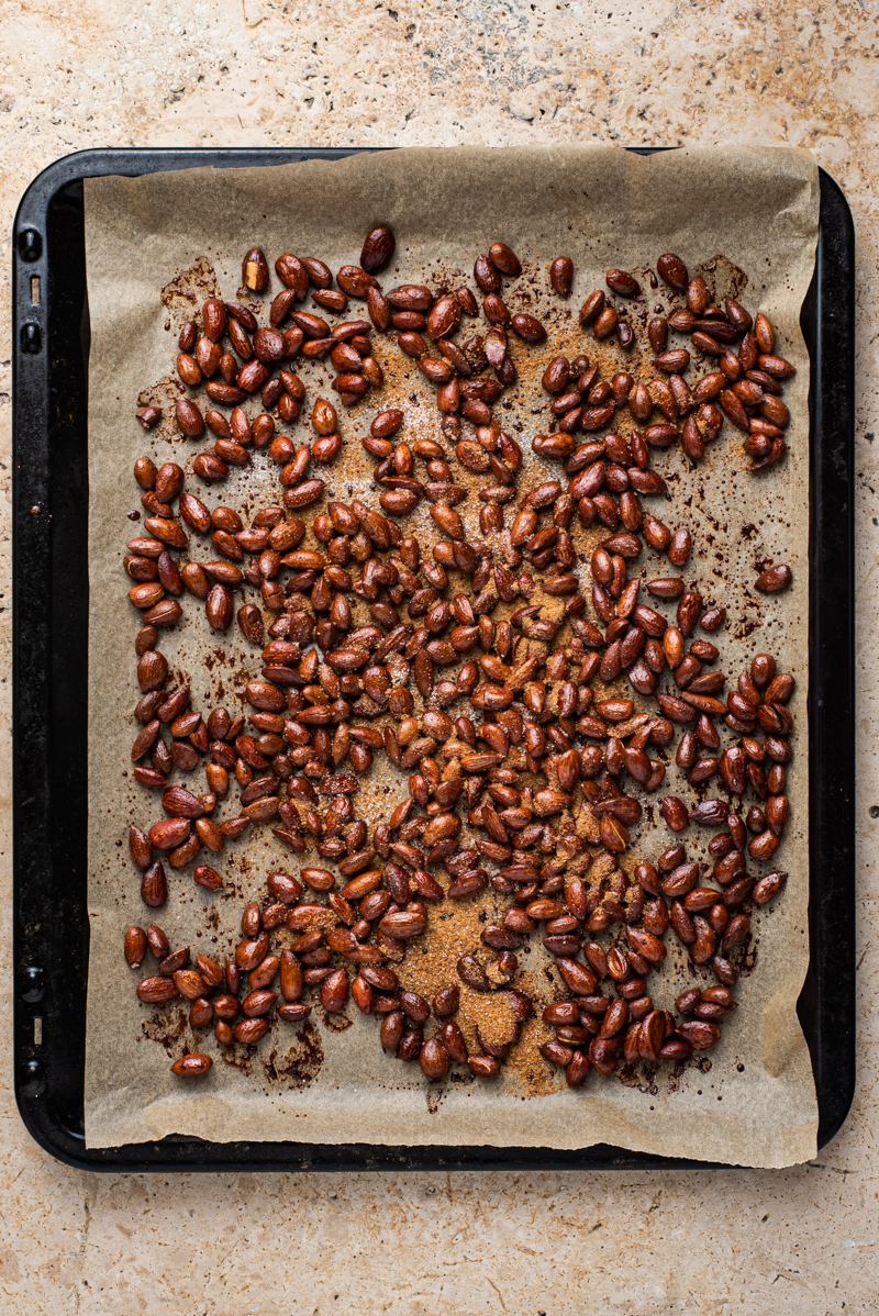 Honey Roasted Almonds - Occasionally Eggs