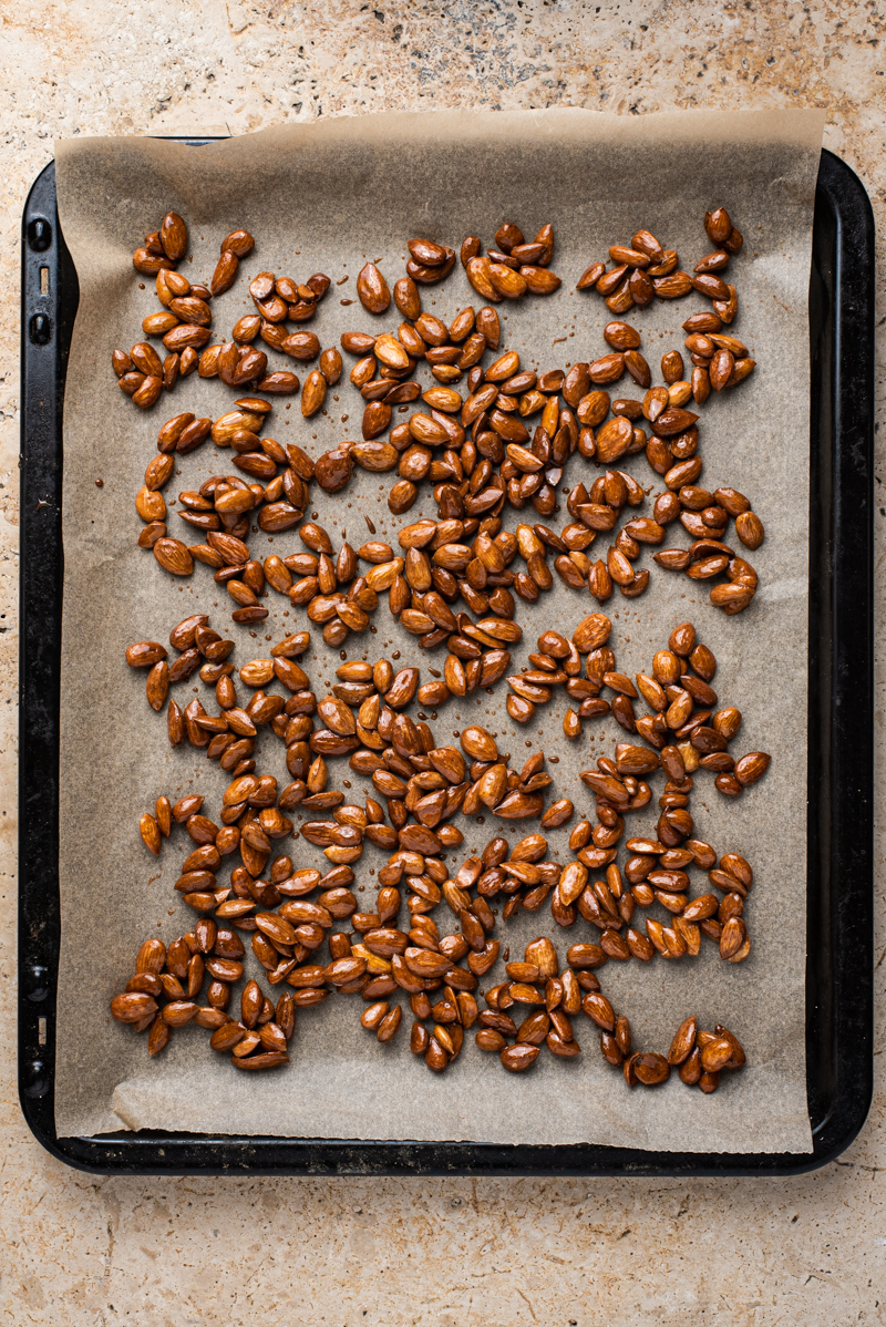Honey Roasted Almonds - Occasionally Eggs