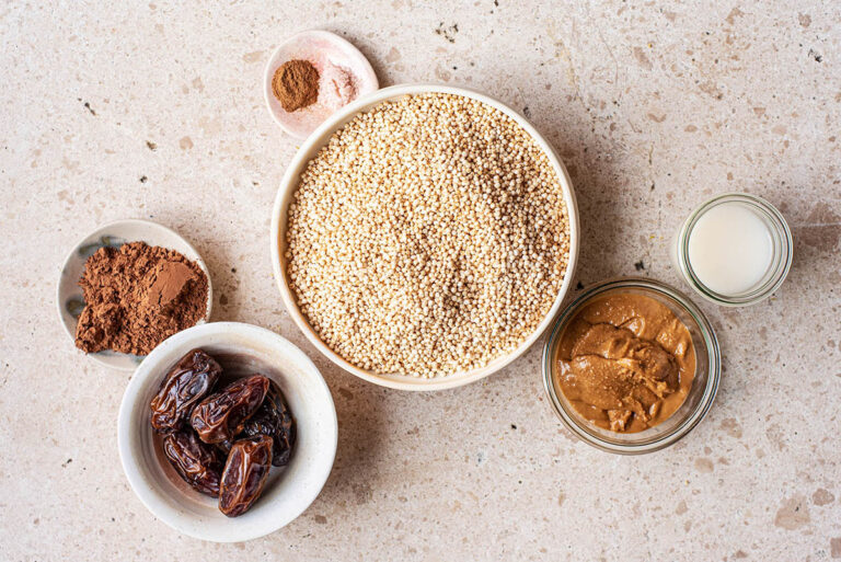 Chocolate Puffed Quinoa Bars - Occasionally Eggs