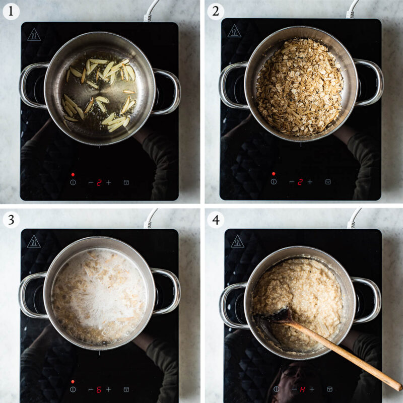 Savoury Porridge - Occasionally Eggs