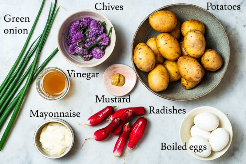 Early Summer Potato Salad - Occasionally Eggs
