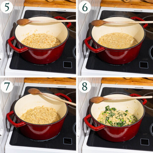 Brown Rice Risotto - Occasionally Eggs