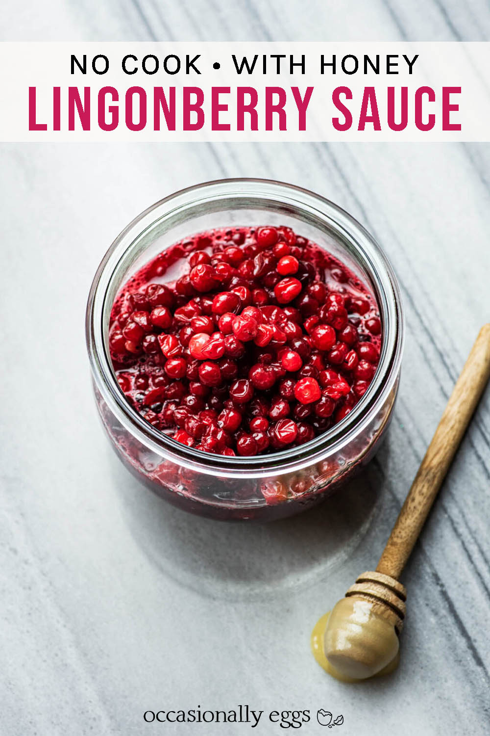 Lingonberry Sauce - Occasionally Eggs