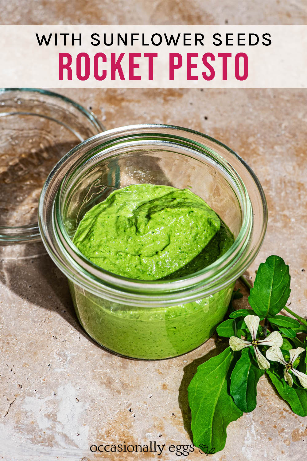 Rocket Pesto (Arugula Pesto) - Occasionally Eggs