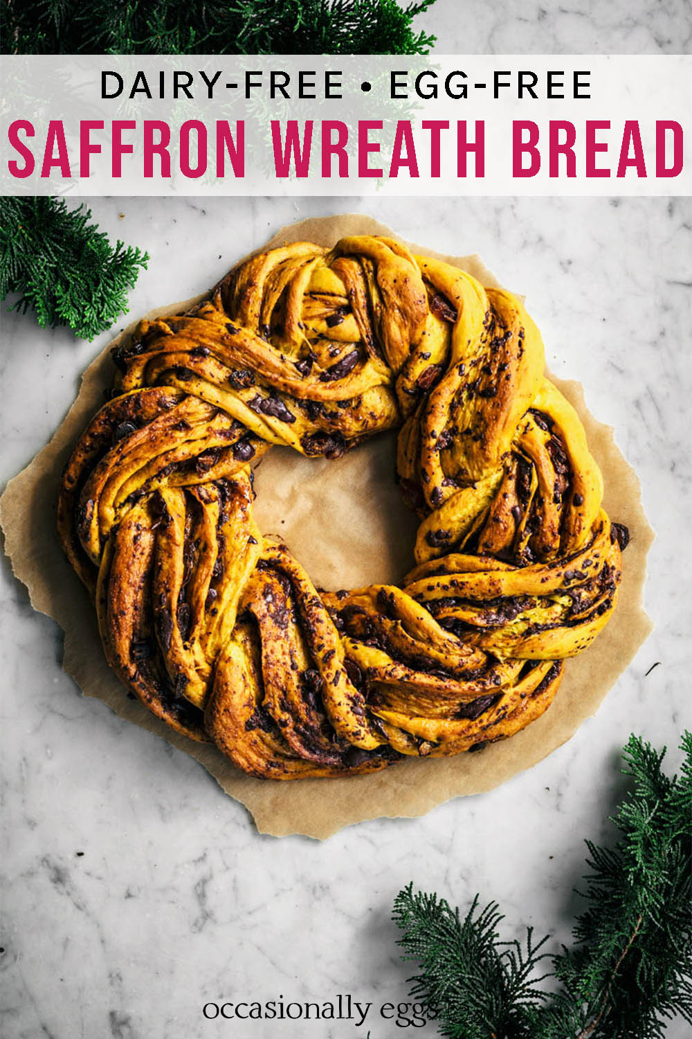 Saffron Bread - Occasionally Eggs