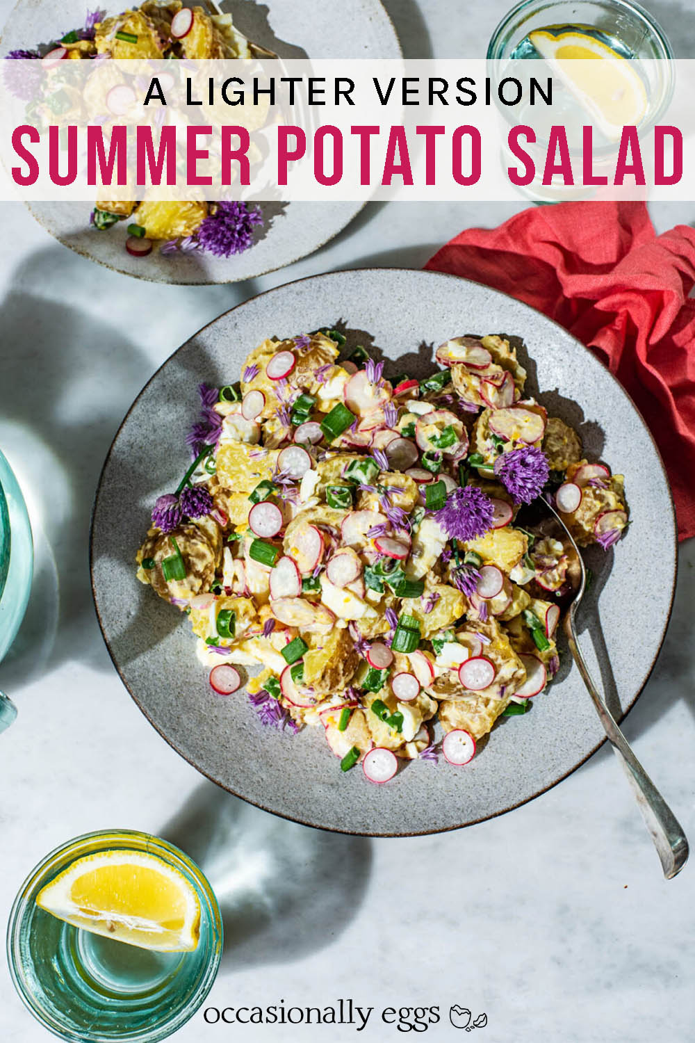 Early Summer Potato Salad - Occasionally Eggs